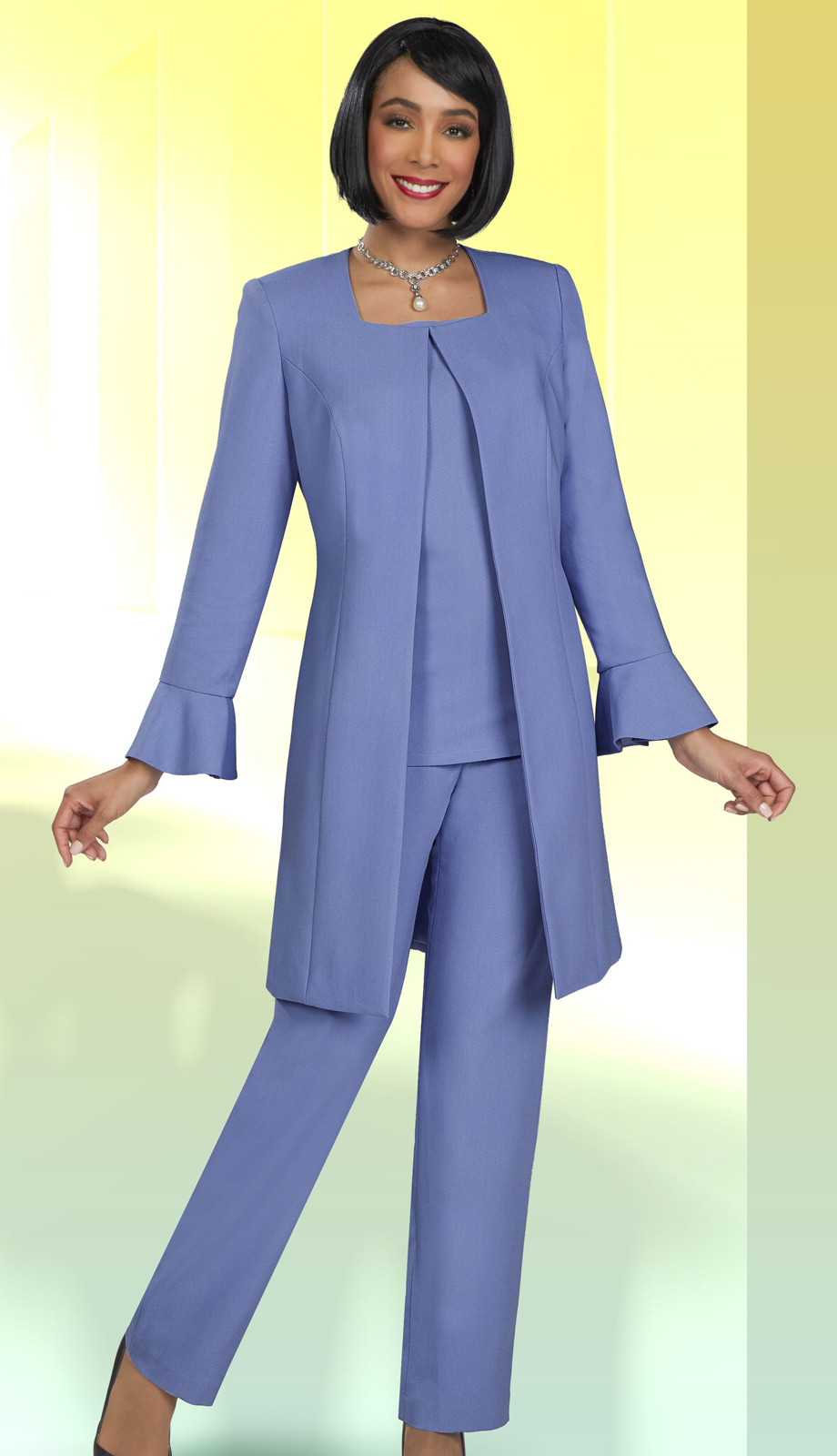 Ben Marc Executive 11906 ( 3pc Womens Church And Career Pant Suit With ...