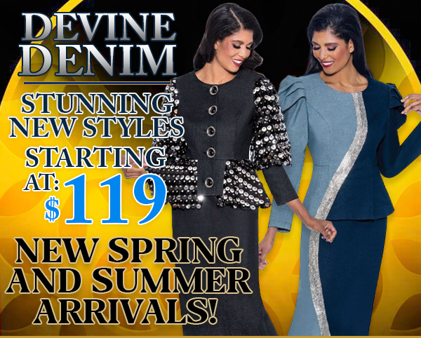 Devine Sport Denim Church Suits, Denim Suits