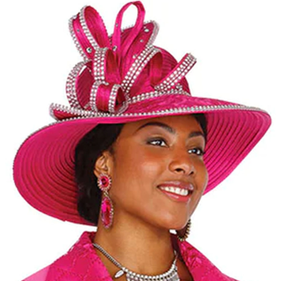 Elite Champagne 5862-QO FU Church Hat