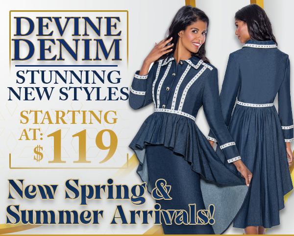 Devine Sport Denim Church Suits, Denim Suits