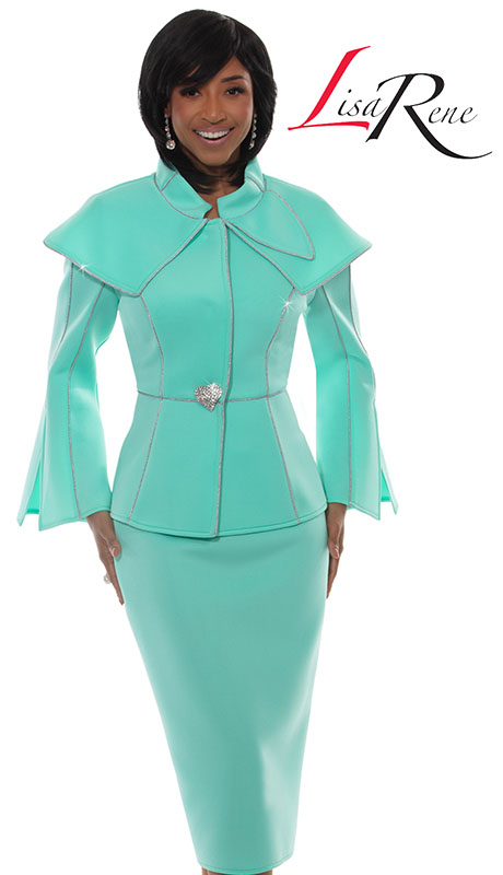 Lisa Rene 3376 Ladies Church Suit