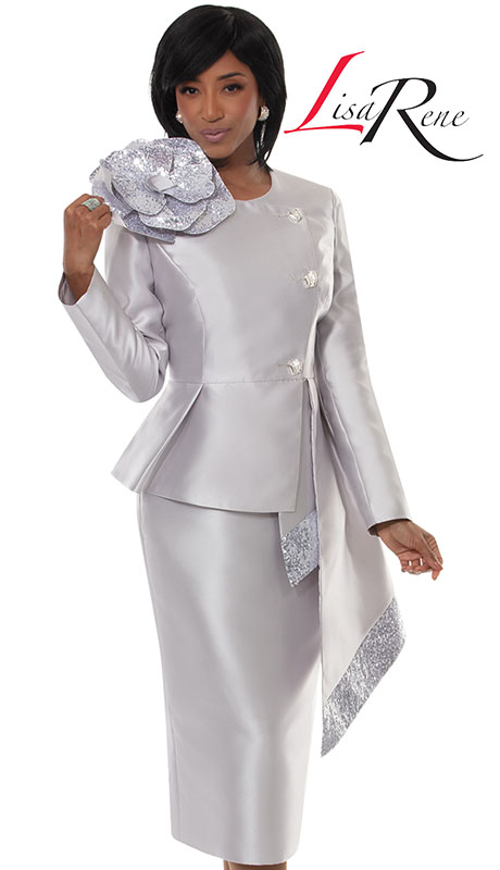 Lisa Rene 66972-PNK Ladies Church Suit